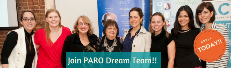 Job Opportunities – PARO Centre